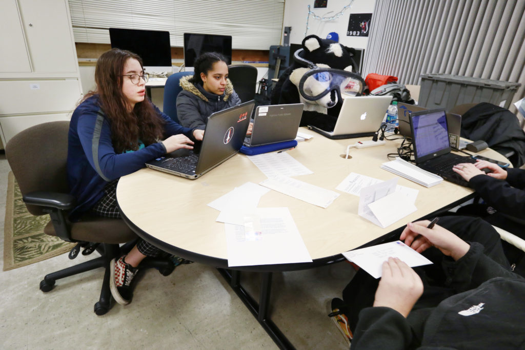 Skunk Works Robotics Improves Learning Spaces With Donated Furniture