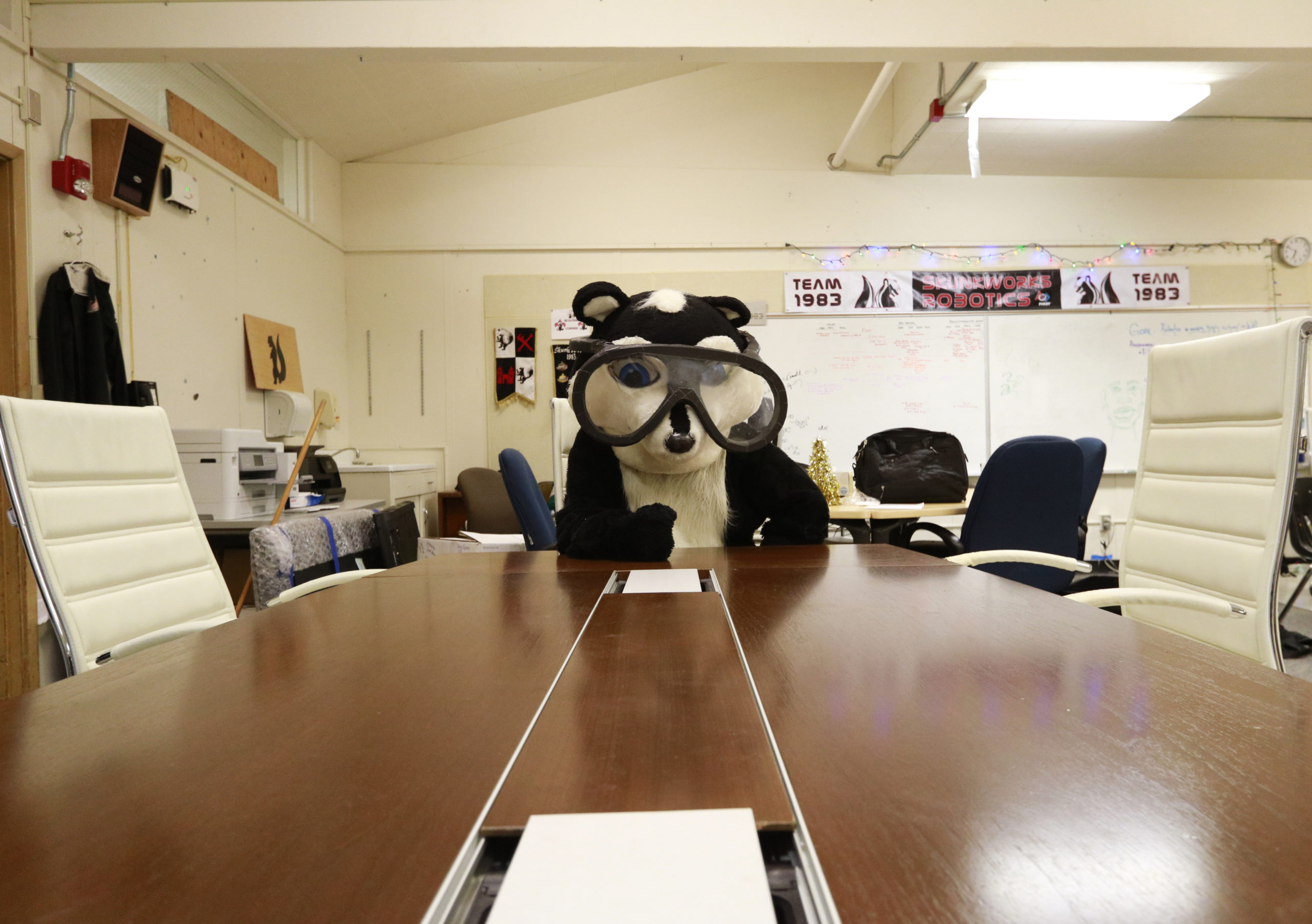 Skunk Works Robotics Improves Learning Spaces With Donated Furniture