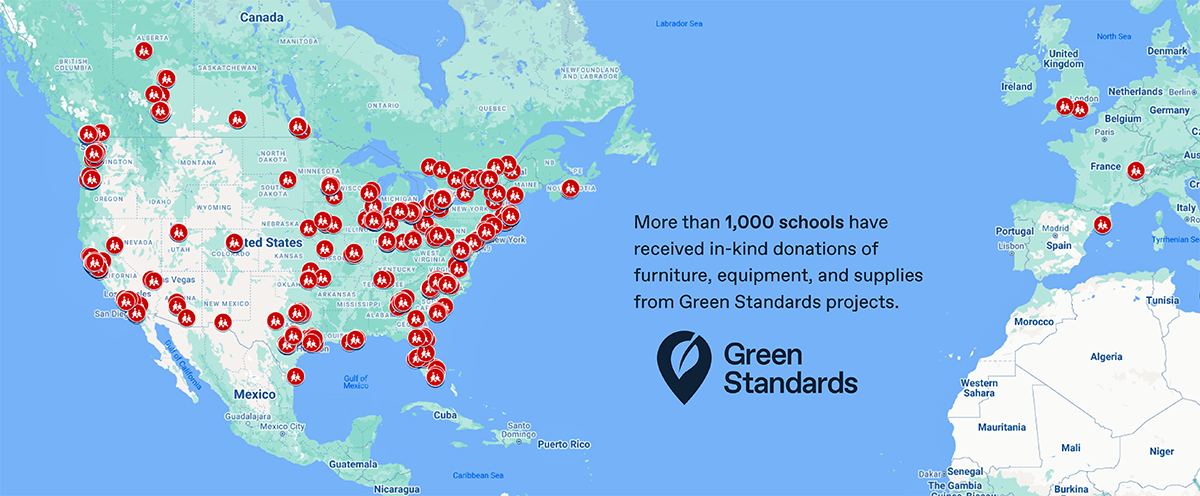 Green Standards helps students and teachers get back to school